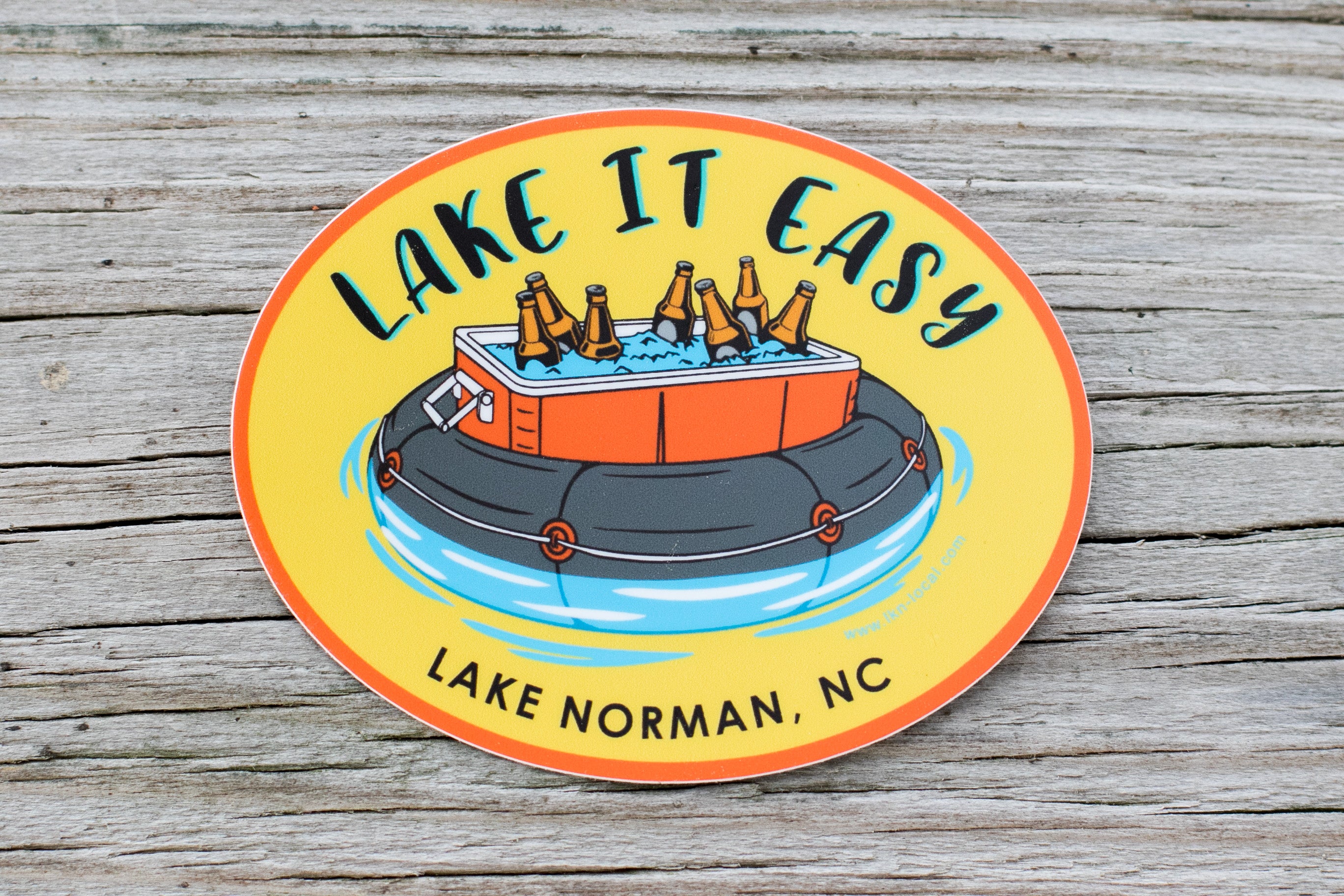 "Lake It Easy" Sticker – LKN Local